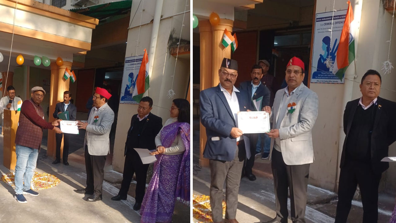 CMO honored 39 officers and employees on Republic Day